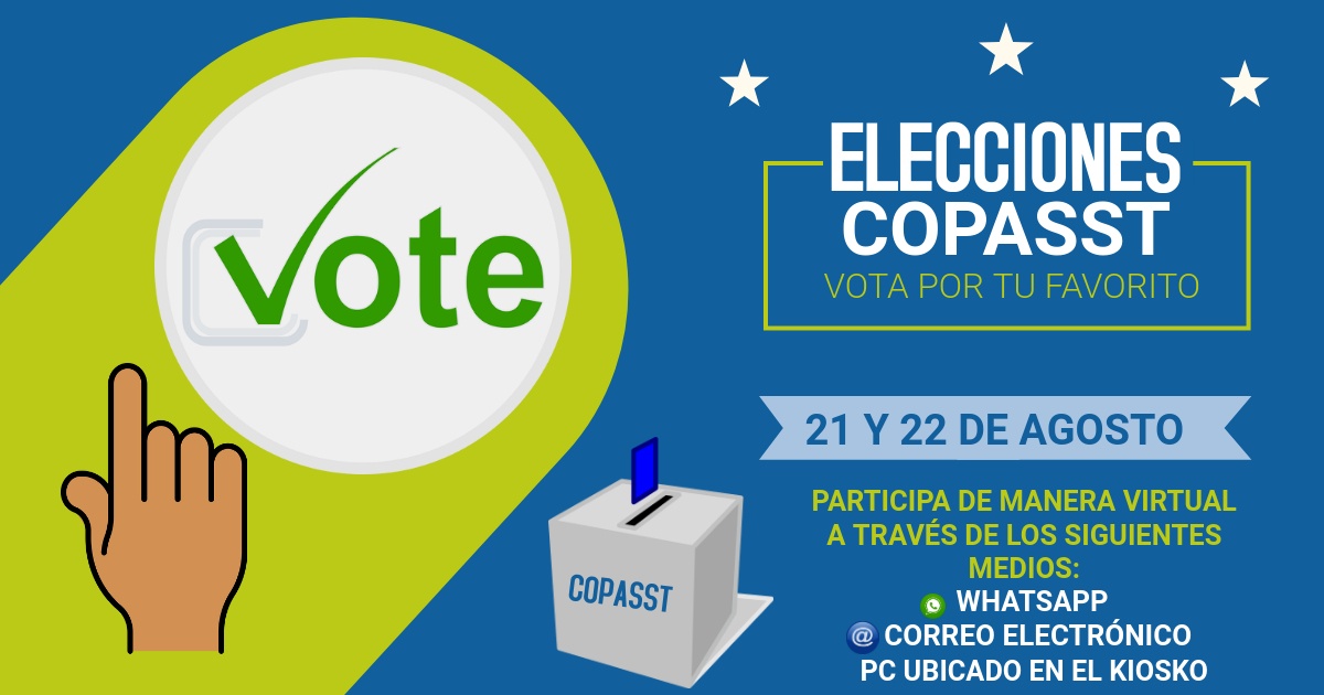 ELECCIONES COPASST 2020 - Hidropacífico